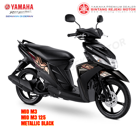 Yamaha Mio-M3 2024. Warna, fitur, spesifikasi, promo dan harga - Yamaha ...